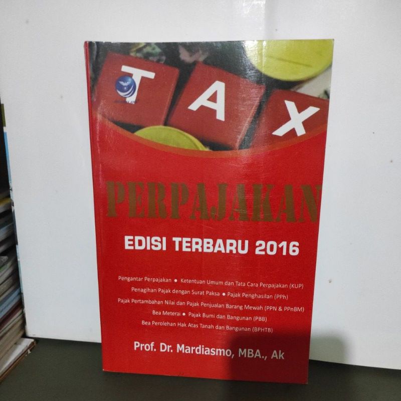 Jual Buku Perpajakan Edisi Terbaru 2016 Oleh Prof.Mardiasmo | Shopee ... Jual Buku Perpajakan Edisi Terbaru 2016 Oleh Prof.Mardiasmo | Shopee ...