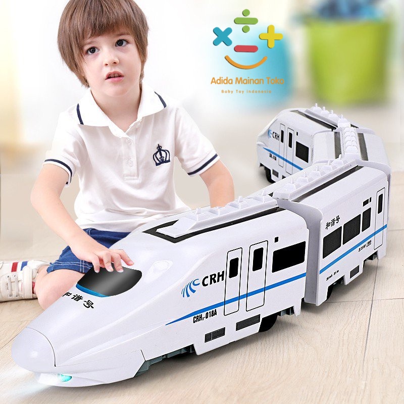 Jual Adida Toys Kereta Listrik Berkecepatan Tinggi Simulasi Kereta Api ...