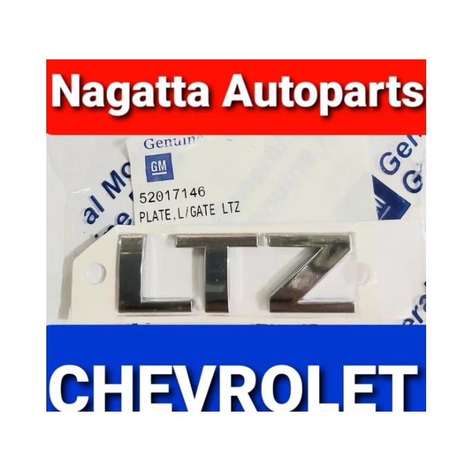 Jual EMBLEM Tulisan LTZ untuk SPIN dan semua Mobil CHEVROLET ORIGINAL ...