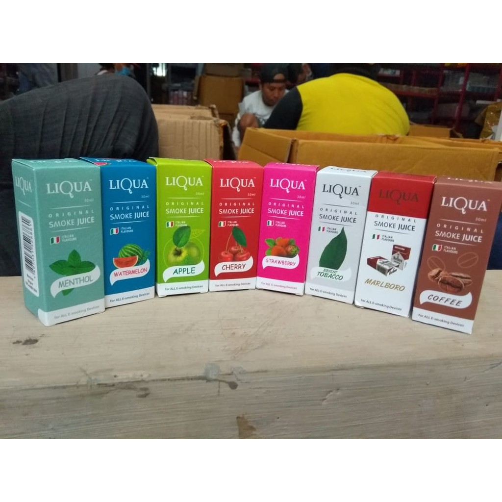 Jual liquid LIQUA 30ml freebase 6mg | Shopee Indonesia