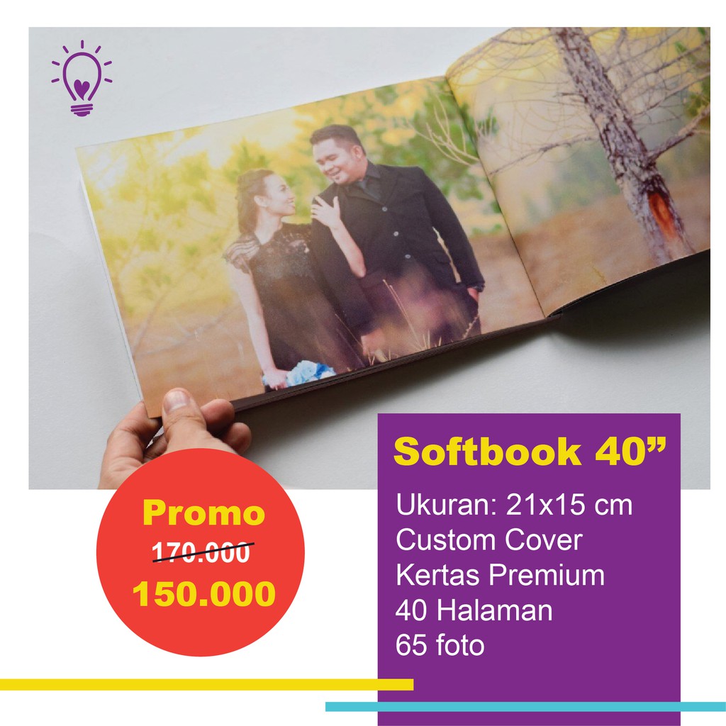 Jual Photobook 40 Halaman, 65 Foto (Bikin Cetak Photobook Custom ...