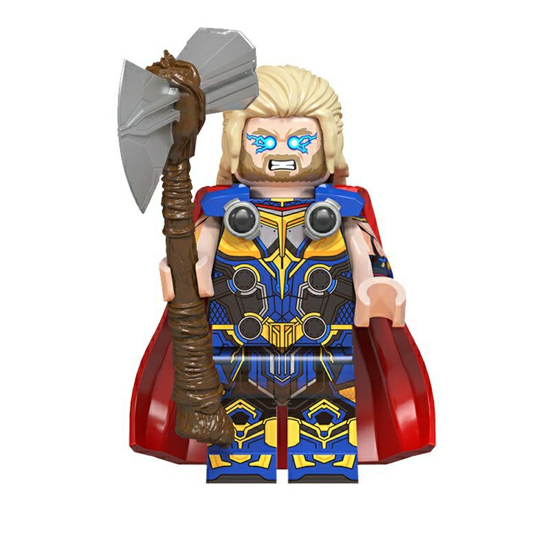 Jual Mainan Balok Edukasi Anak Minifigure Thor | Thor Odinson God Of ...