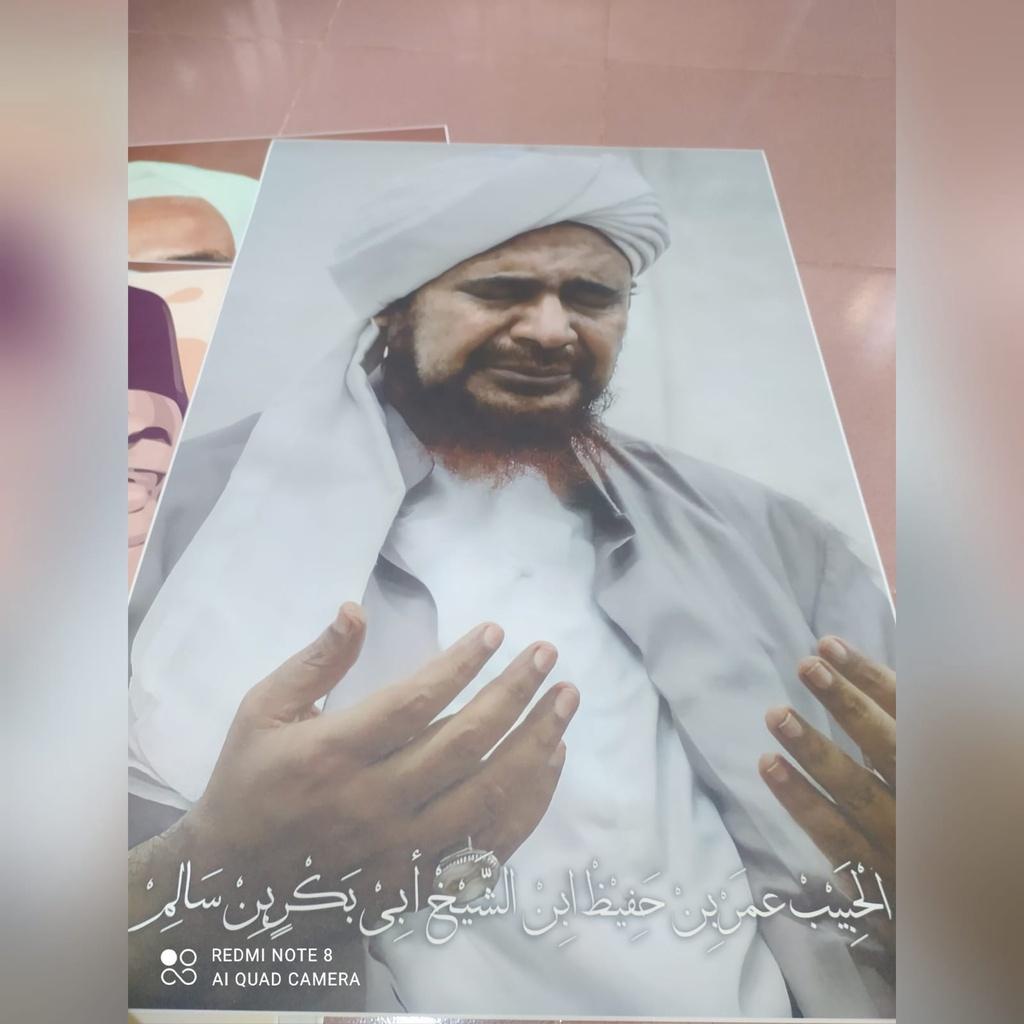 Jual GAMBAR TAJAM, BISA COD, poster ukuran 50*70cm habib umar bin ...