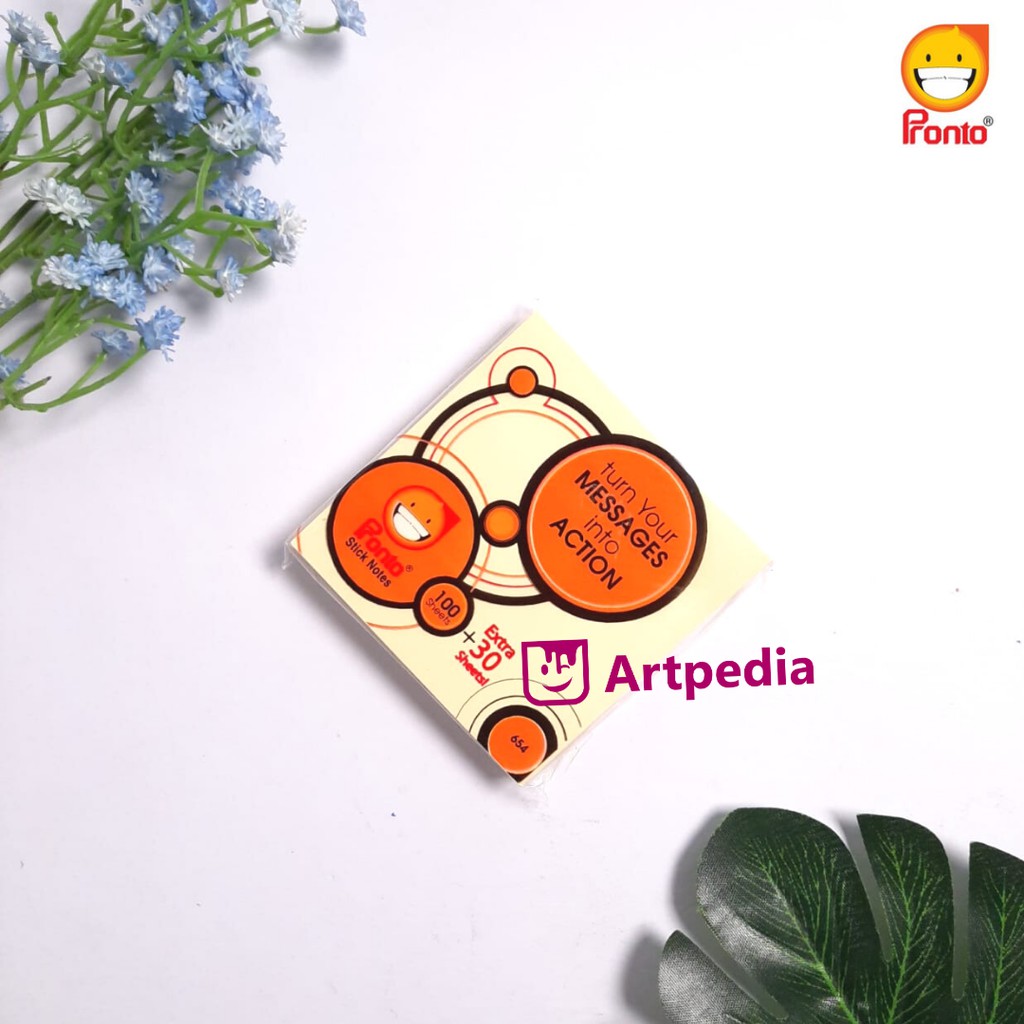 Jual Pronto Sticky Note / Stick Note / Stick Note 654 Ukuran 76 X 76 Mm ...
