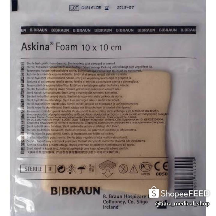 Jual Askina Foam 10x10 B Braun | Shopee Indonesia