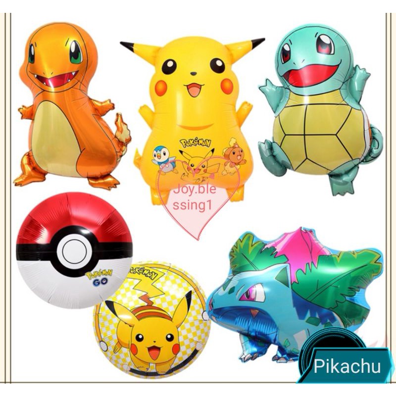 Jual BALON FOIL PIKACHU POKEMON/Balon pentung pokemon/balon bando ...