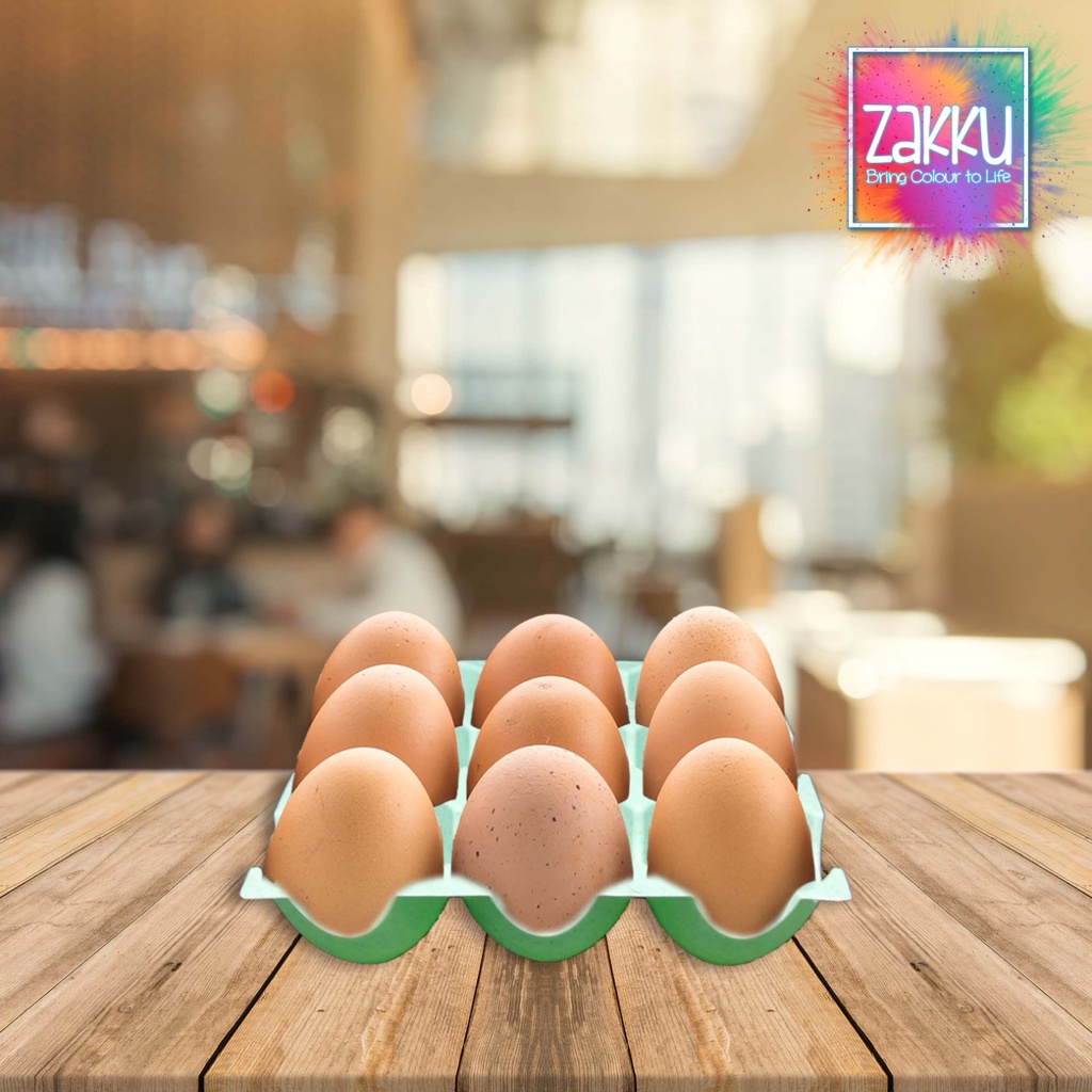 Jual ZAKKU TEMPAT/ RAK TELUR 9 GRID (A-9105) | Shopee Indonesia