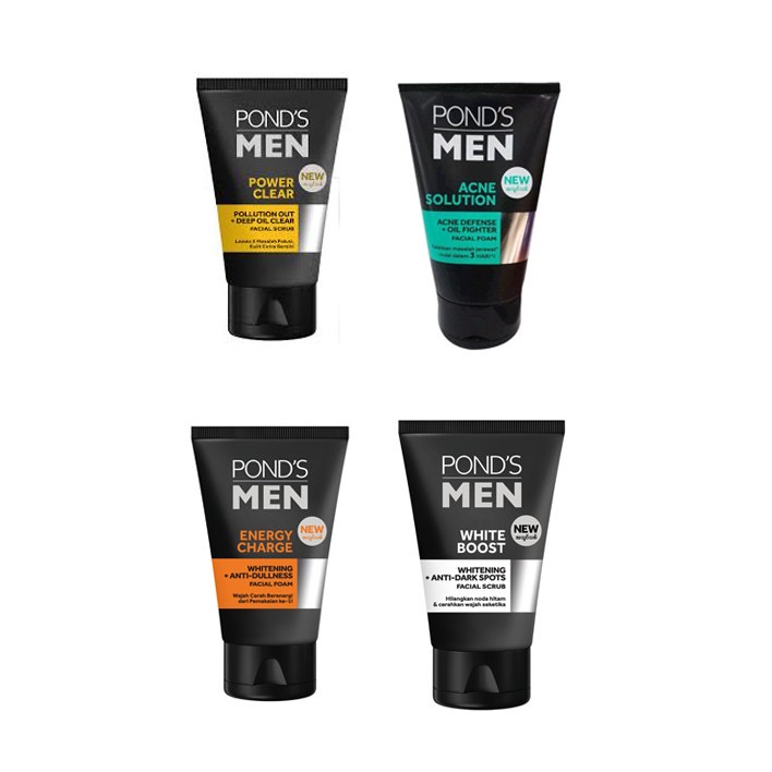 Jual Ponds Men Facial Foam 100 gr | Shopee Indonesia