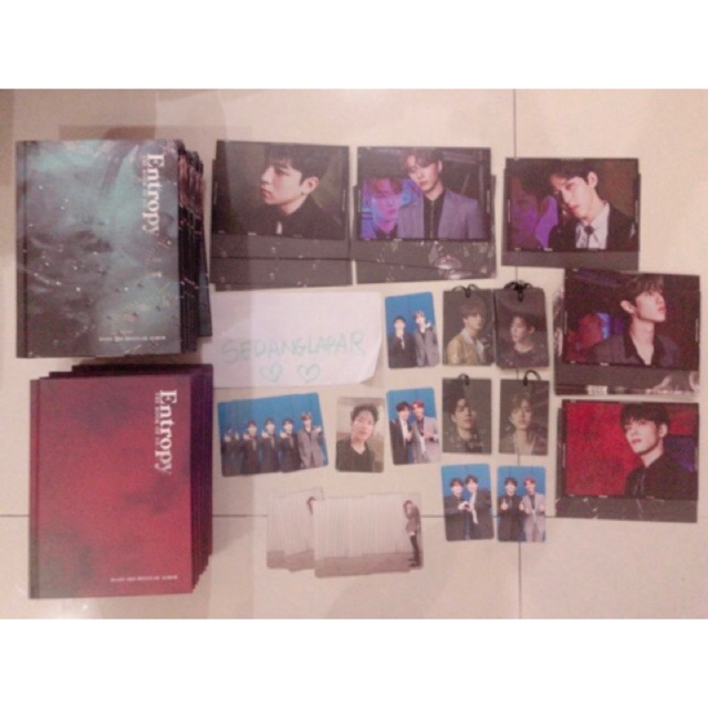 Jual DAY6 Entropy Album Only, PC dan Postcard,Bookmark Jae Sungjin ...