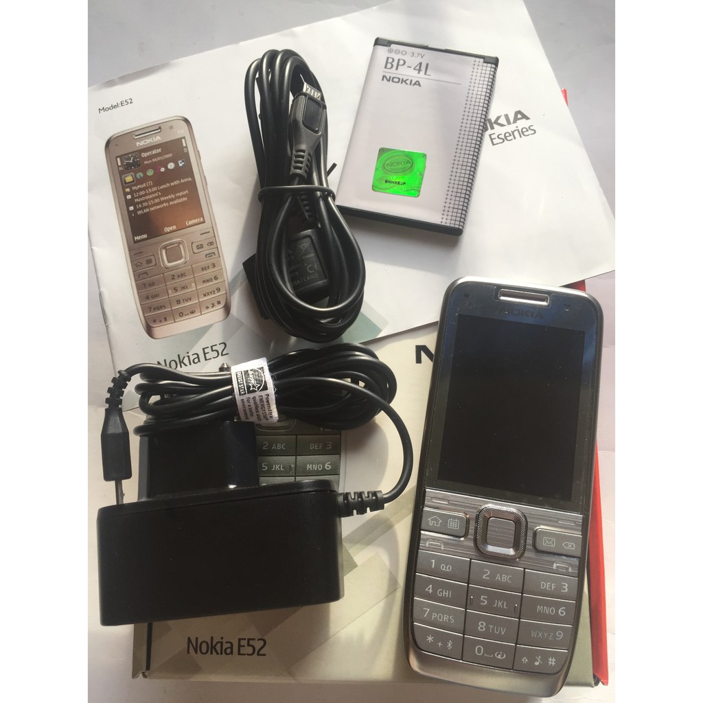 Jual Nokia E52 Metal Grey Aluminium | Shopee Indonesia