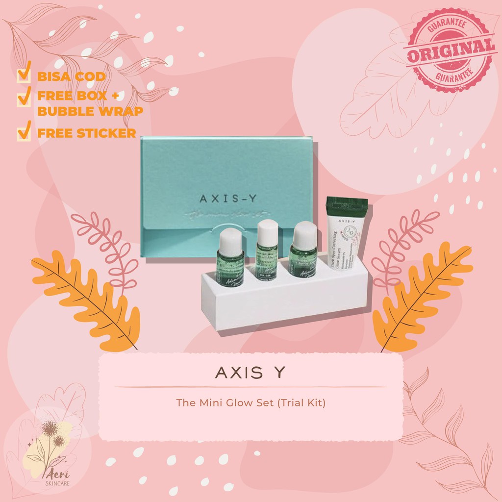 Jual AXIS-Y THE MINI GLOW SET (TRIAL KIT) | Shopee Indonesia