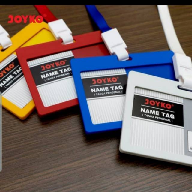 Jual Name tag joyko/ name tag murah/ name tag warna/ name tag ...