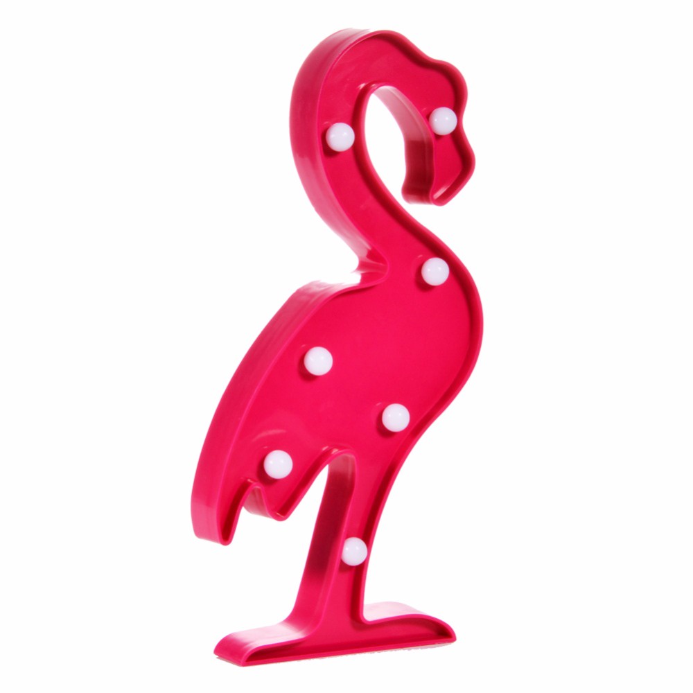 Jual Lampu Dekorasi Marquee Light LED - Model Flamingo - M03 - Red ...