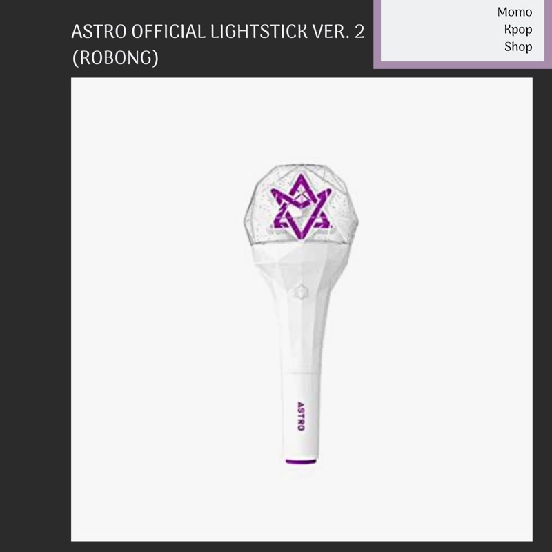 Jual ASTRO Official Lightstick ver. 2 Robong & Slogan | Shopee Indonesia