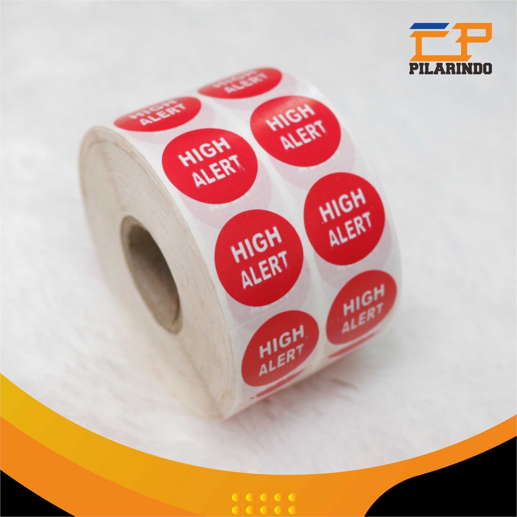 Jual Stiker Penanda Resiko Roll/ Penunjang Resiko Pasien isi 2500/Roll ...