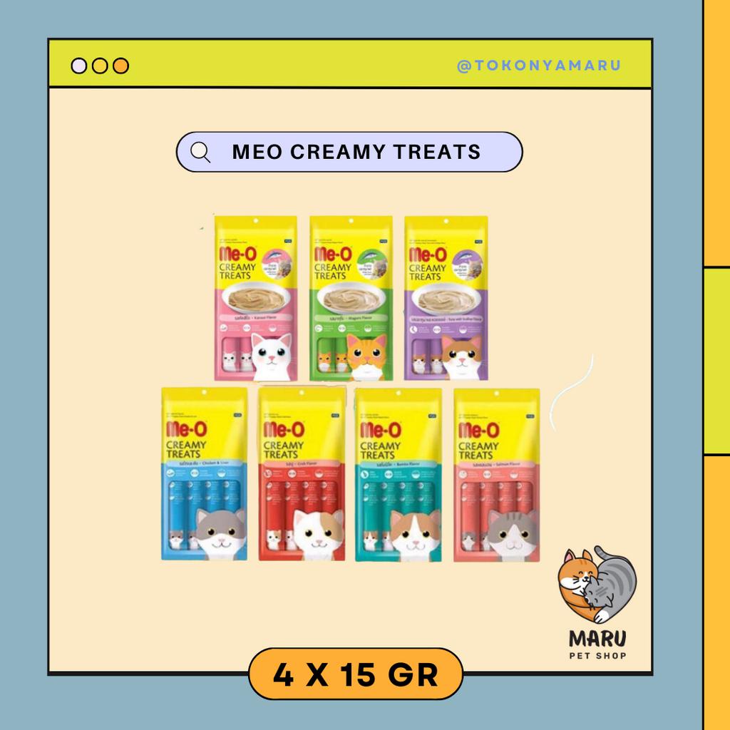 Jual Meo Creamy Treats Snack Kucing 4x15gr | Shopee Indonesia