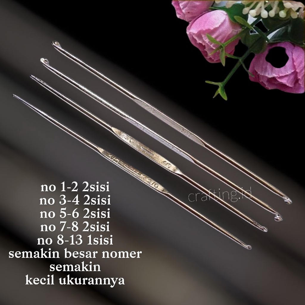 Jual HAK PEN / CROCHET HOOKS / JARUM RAJUT / PENA RAJUT | Shopee Indonesia
