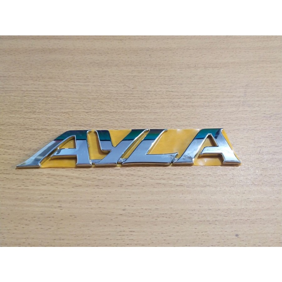 Jual Emblem Logo Tulisan Ayla Original | Shopee Indonesia
