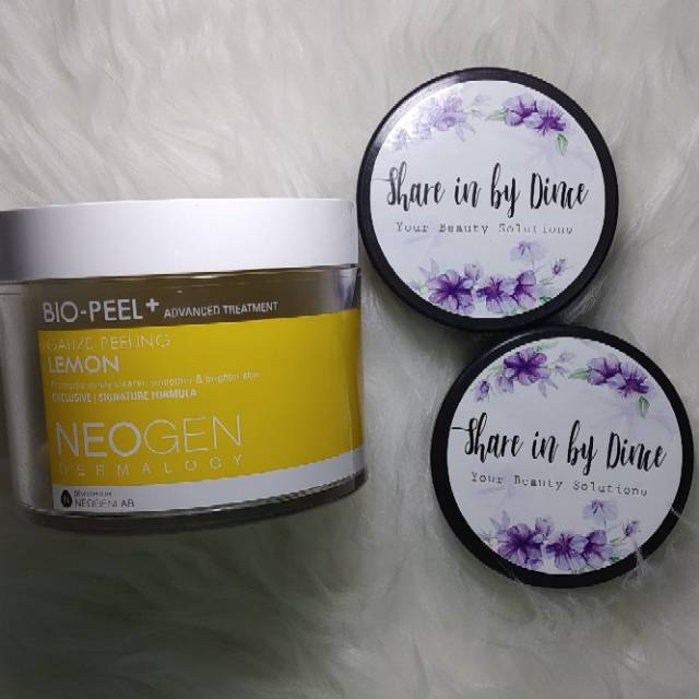 Jual Neogen Bio-Peel Gauze Peeling Lemon (share in 2 pads) | Shopee ...