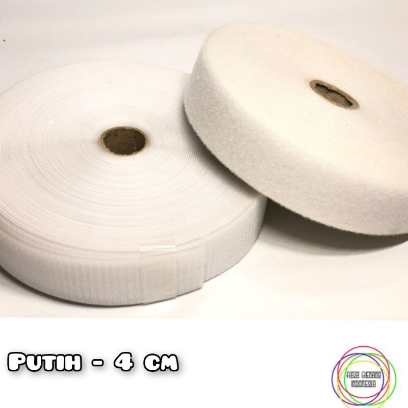 Jual Velcro Set / Perekat Hitam dan Putih ( halus - kasar )-meteran ...