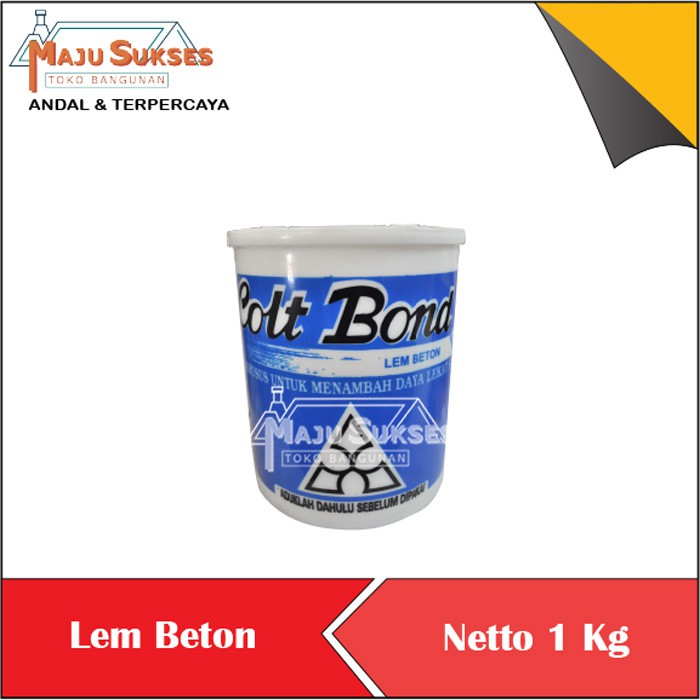 Jual Lem Rekat Beton Colt Bond biru / Call Bon jempol 1 kg COLBOND ...