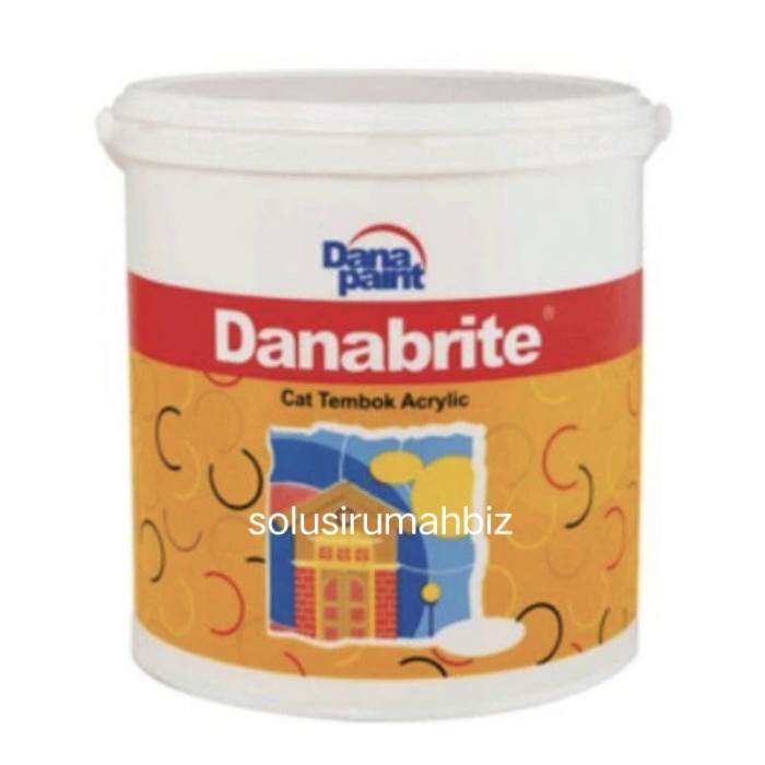 Jual danabrite cat tembok 5kg galon warna random salah mixing 5 kg dana ...