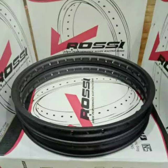 Jual Velg Rossi 160 X 17 WM Hitam Blast/ Doff (160 Ring 17) | Shopee ...