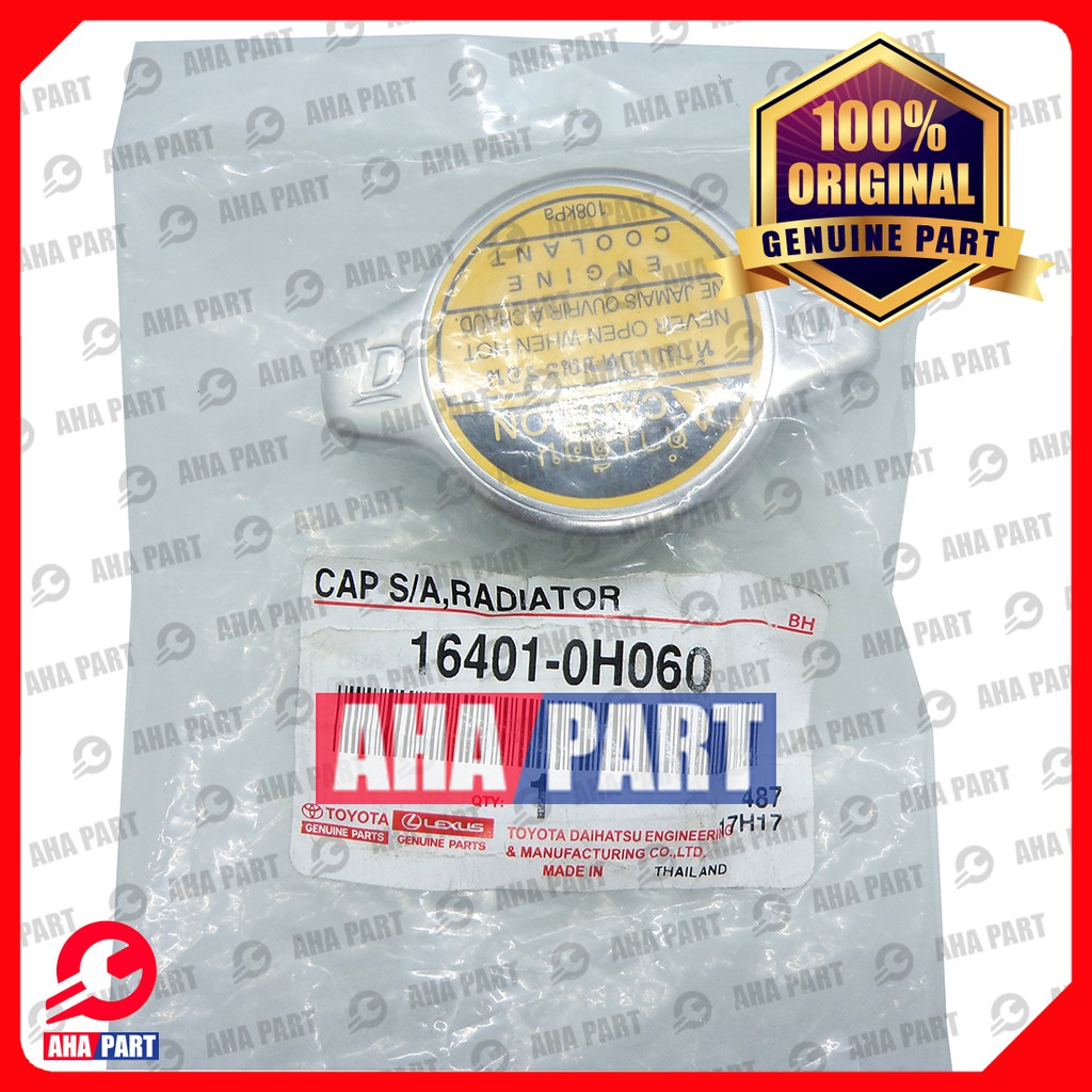 Jual TOYOTA TUTUP RADIATOR YARIS SIENTA VIOS CAMRY INNOVA FORTUNER ...