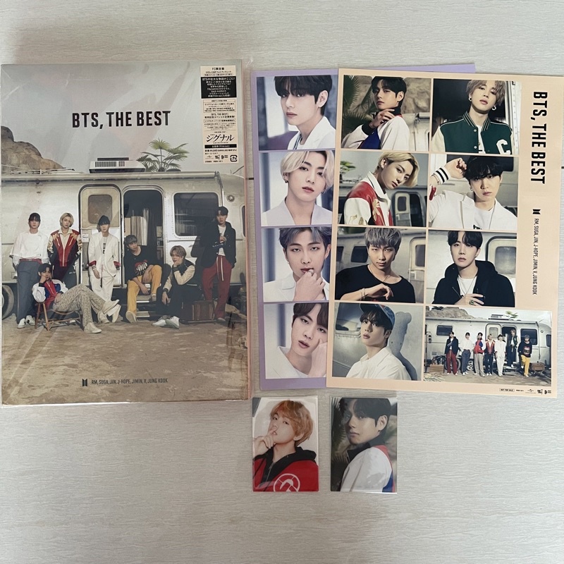 Jual BTS THE BEST ALBUM SPECIAL JAPAN FC FULLSET PC TAEHYUNG | Shopee ...