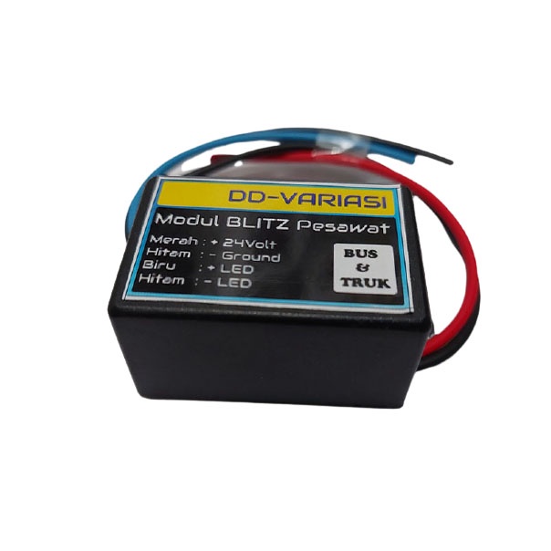 Jual MODUL LED BLITZ KEDIP PESAWAT (24-VOLT, BUS DAN TRUK) | Shopee ...