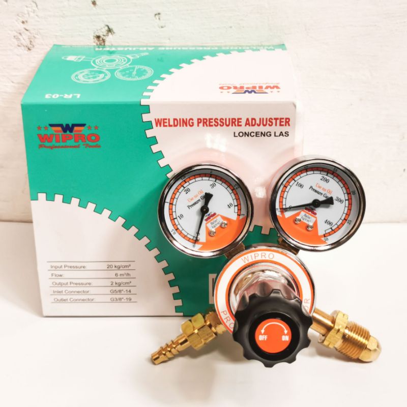 Jual Regulator Las LPG Wipro LR-03 Lonceng Las Wipro Original | Shopee ...