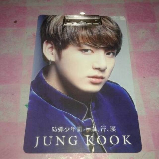 Jual Papan Ujian/Meja Dada Kpop BTS BST Japan : Jungkook | Shopee Indonesia