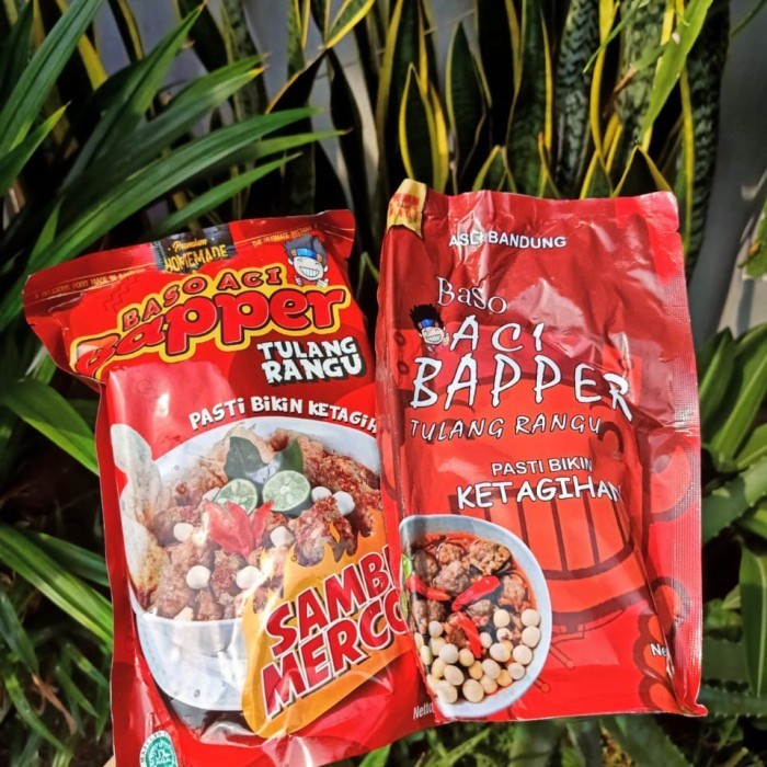 Jual bapper baso aci tulang rangu isi 4 pack - sambel mercon | Shopee ...