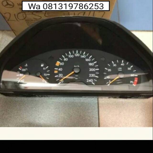 Jual Speedometer Mercedez Benz W210 E200 E230 Originall | Shopee Indonesia