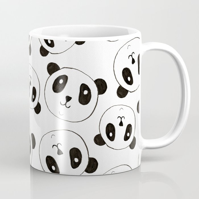 Jual Mug Gelas Tema Gambar Panda Head | Shopee Indonesia
