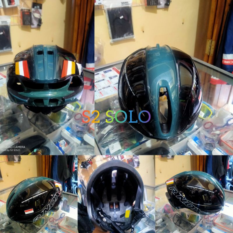 Jual Helm sepeda roadbike helm rnox Aero speed sport bicycle helmet ...