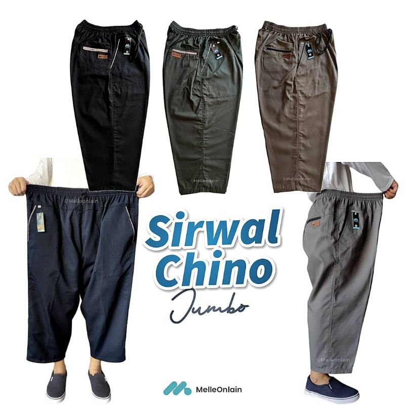 Jual Sirwal Jumbo Chinos Pria | Shopee Indonesia