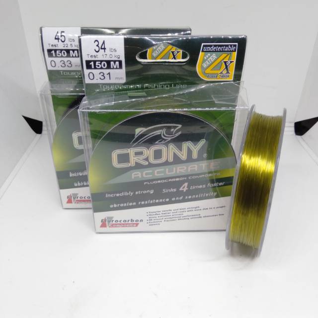Jual Senar Pancing Crony Accurate 150m | Shopee Indonesia