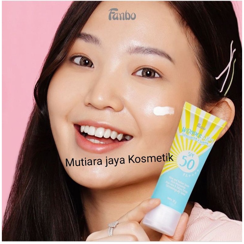 Jual Fanbo Wonderskin Sunscreen+Serum Spf 50++++ 30g | Shopee Indonesia