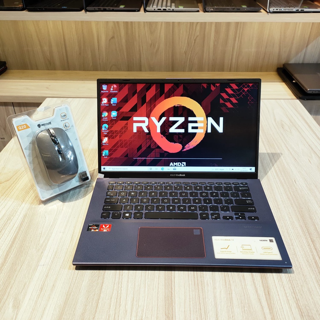 Jual Laptop ASUS VivoBook 14 (A412DA) - Biru Metalic (Ryzen 5 3500U ...