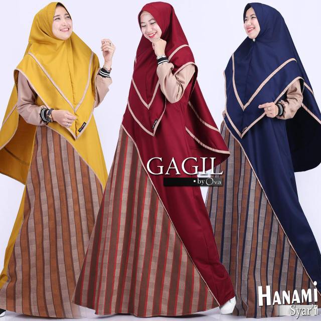 Jual Hanami syari gagil by ova | Shopee Indonesia