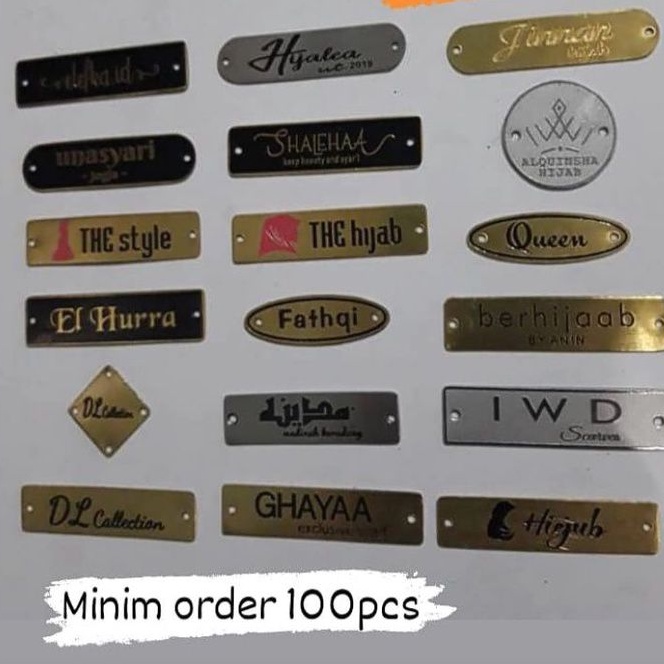 Jual LEBEL HIJAB KETEBALAN BAHAN 0,7MM | Shopee Indonesia