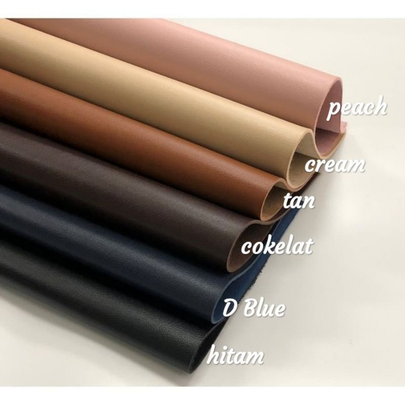 Jual Bahan Kulit Imitasi Tebal/Kulit Sintesis Meteran | Shopee Indonesia