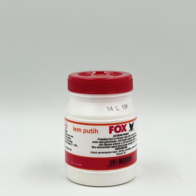 Jual LEM FOX BOTOL 150 / Fox Putih PVac Botol 150 gr gram Asli Original ...