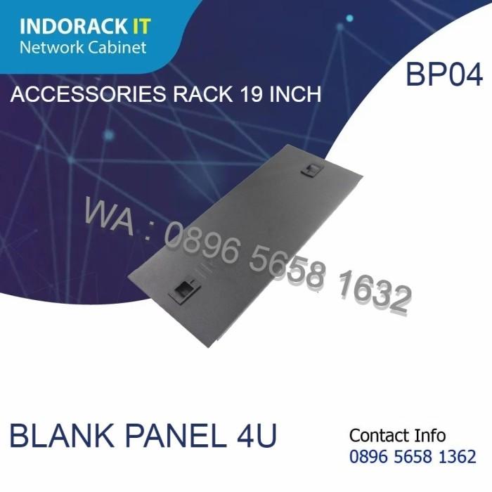 Jual Modem | Accessories Rack Indorack 19" Series, Blank Panel 4U ...