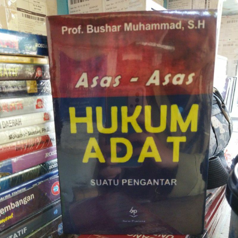 Jual ASAS ASAS HUKUM ADAT || Prof. Bushar Muhammad, S.H. | Shopee Indonesia