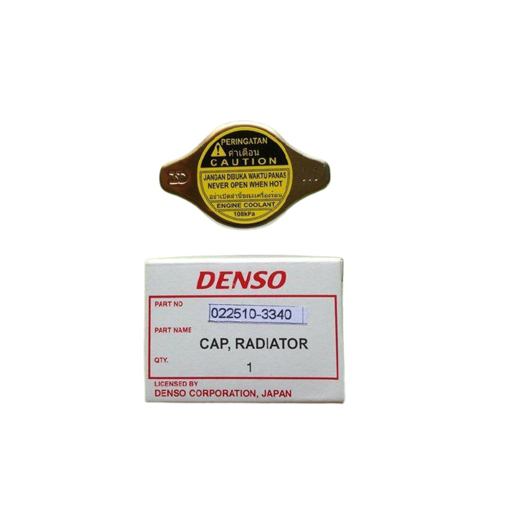 Jual Radiator Cap Denso Original Micro 3340 (1.1 / 108kPa) | Shopee ...