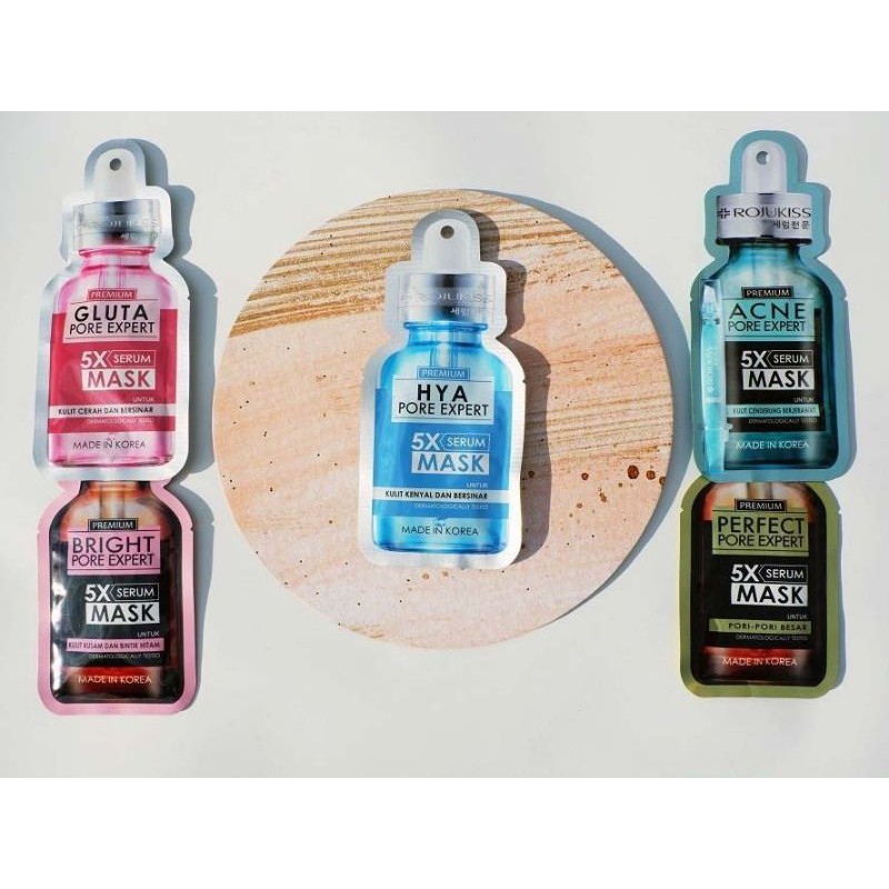 Jual Rojukiss Premium Repair Poreless 5x Intensive Sheet Mask for ...