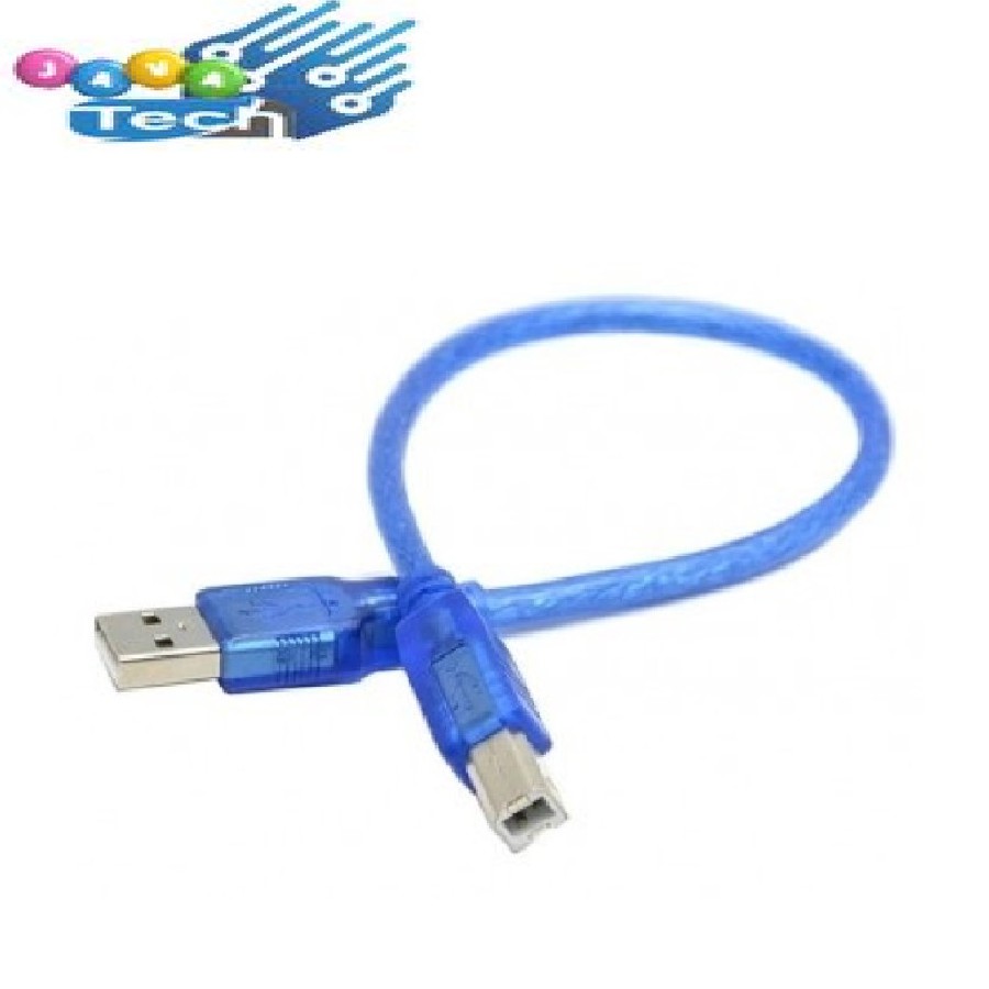 Jual Kabel Male USB Type-A 2.0 to Male USB Type-B 30cm | Shopee Indonesia