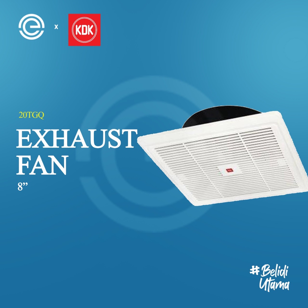 Jual KDK Exhaust Fan Ceiling 8 Inch - 20TGQ | Shopee Indonesia